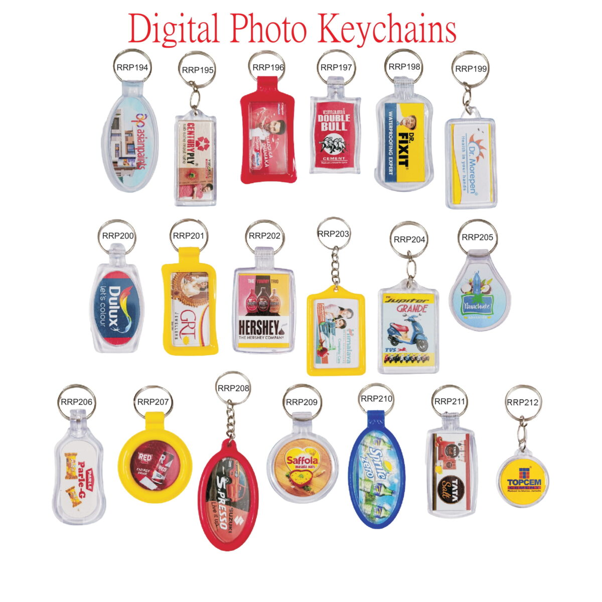 Promotional Digital Photo Keychain Manufacturer