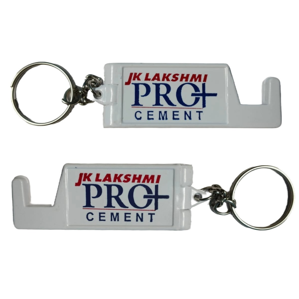 Promotional Mobile Stand Keychain Manufacturer